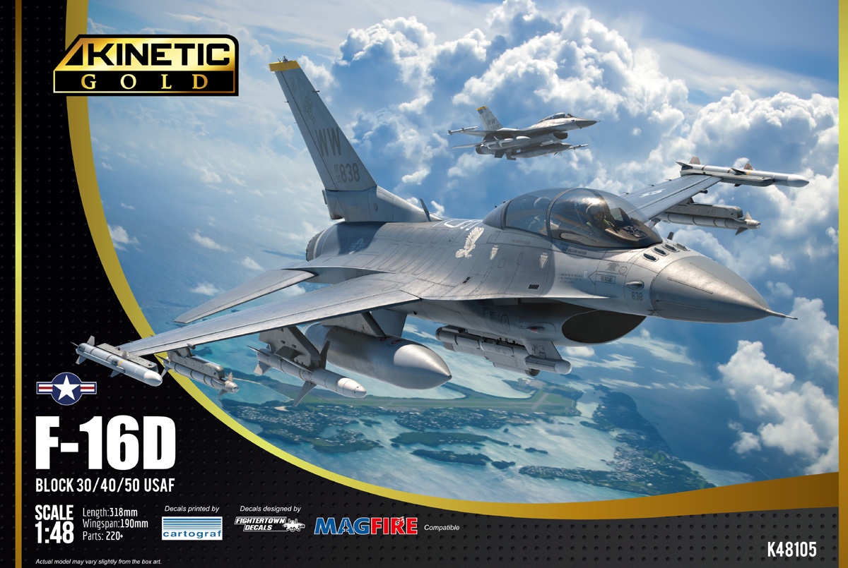 1/48 F-16D ブロック 30/40/50 米空軍 [KNE48105] - 7,216円 : ホビーショップ サニー, 下北沢にあるプラモデルとTOYのお店です。